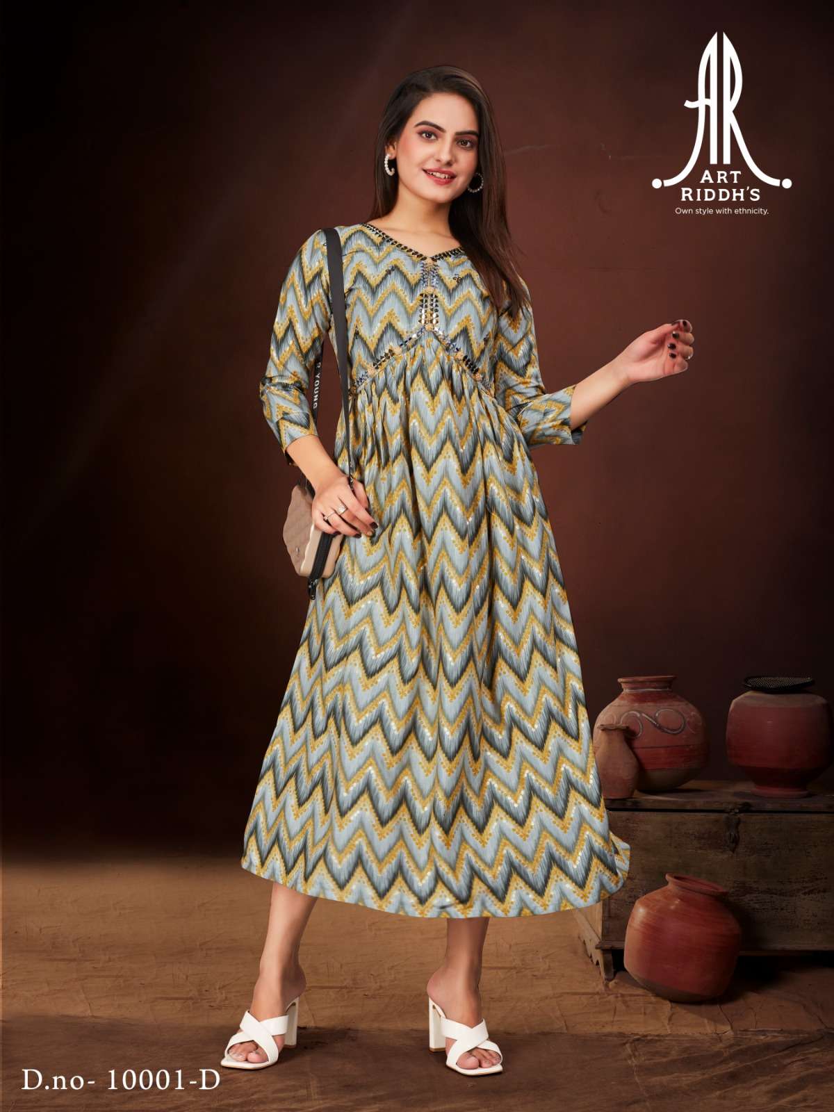ARTRIDDH DESIGN NO 1/A ALIA CUT DESIGNER KURTI COLLECTION