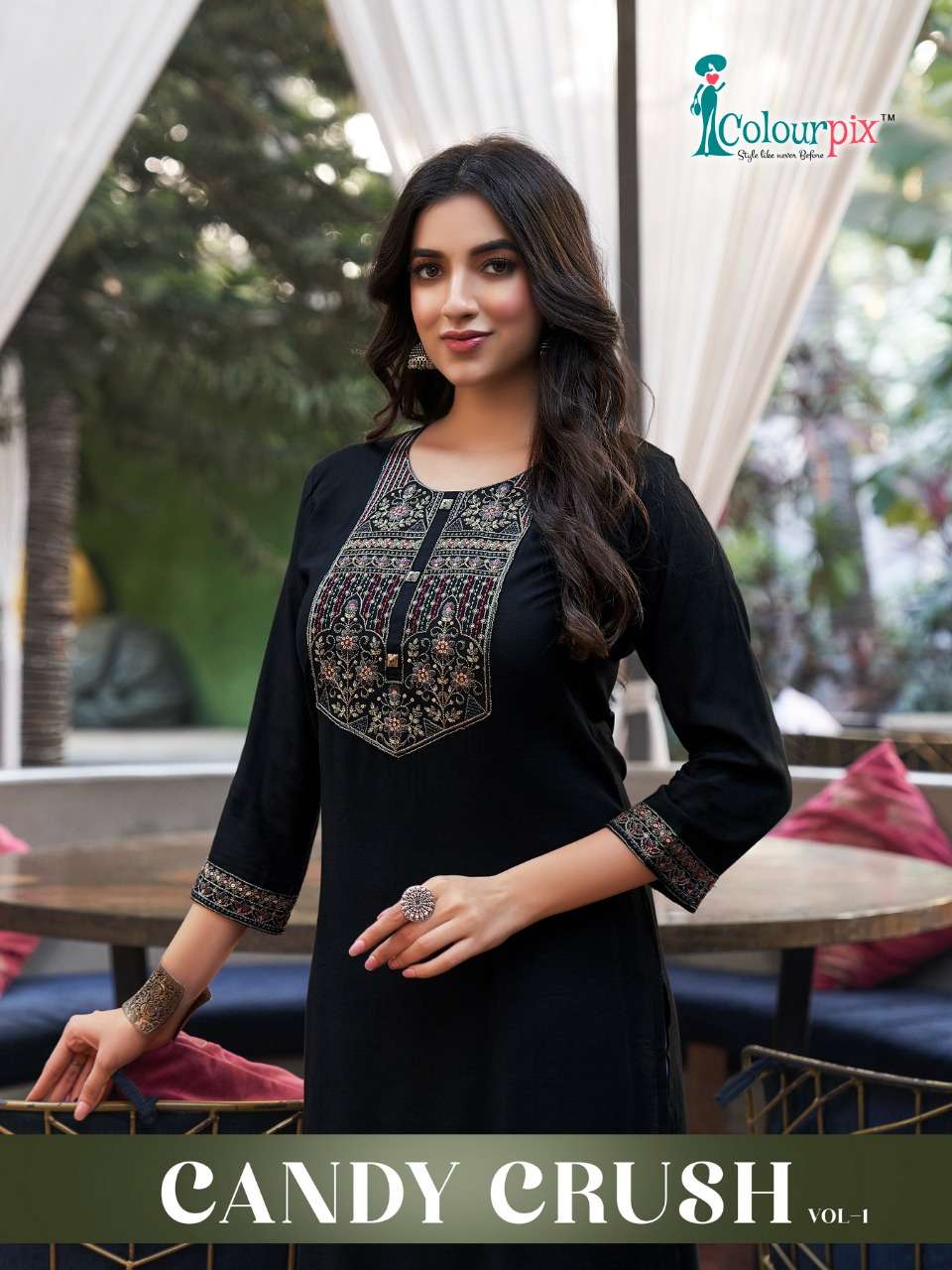 Colourpix Candy Crush Vol 1 Presenting New Kurti Collection