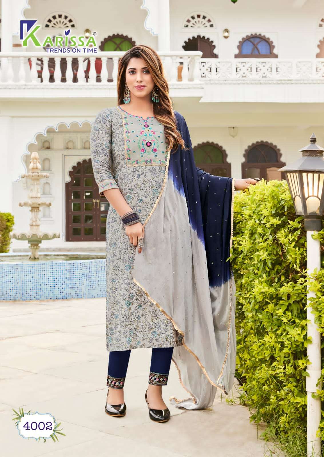 Karissa Siya Vol 4 Top Bottom Dupatta Classy And Fabulous Boutique ...