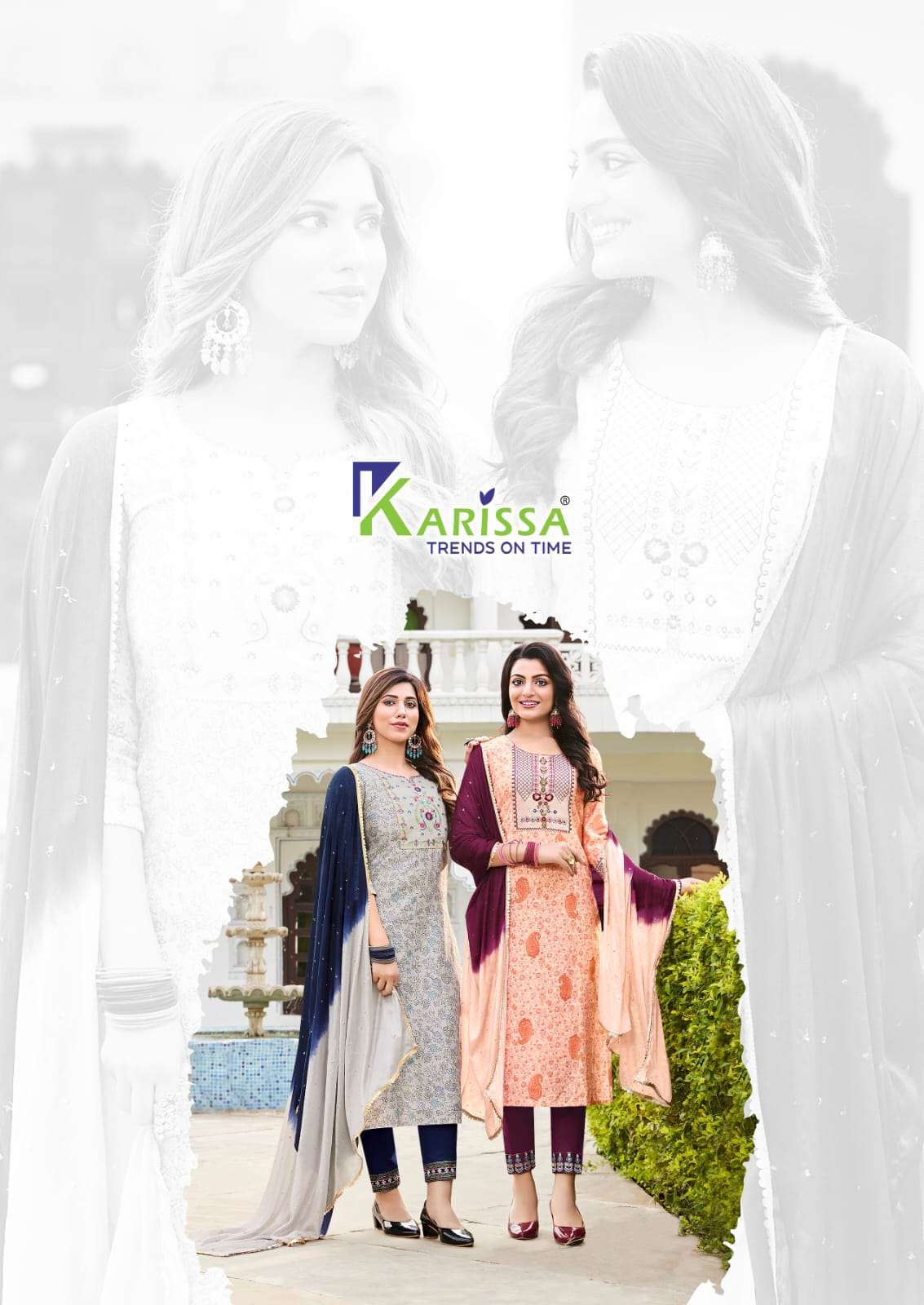 Karissa Siya Vol 4 Top Bottom Dupatta Classy And Fabulous Boutique ...