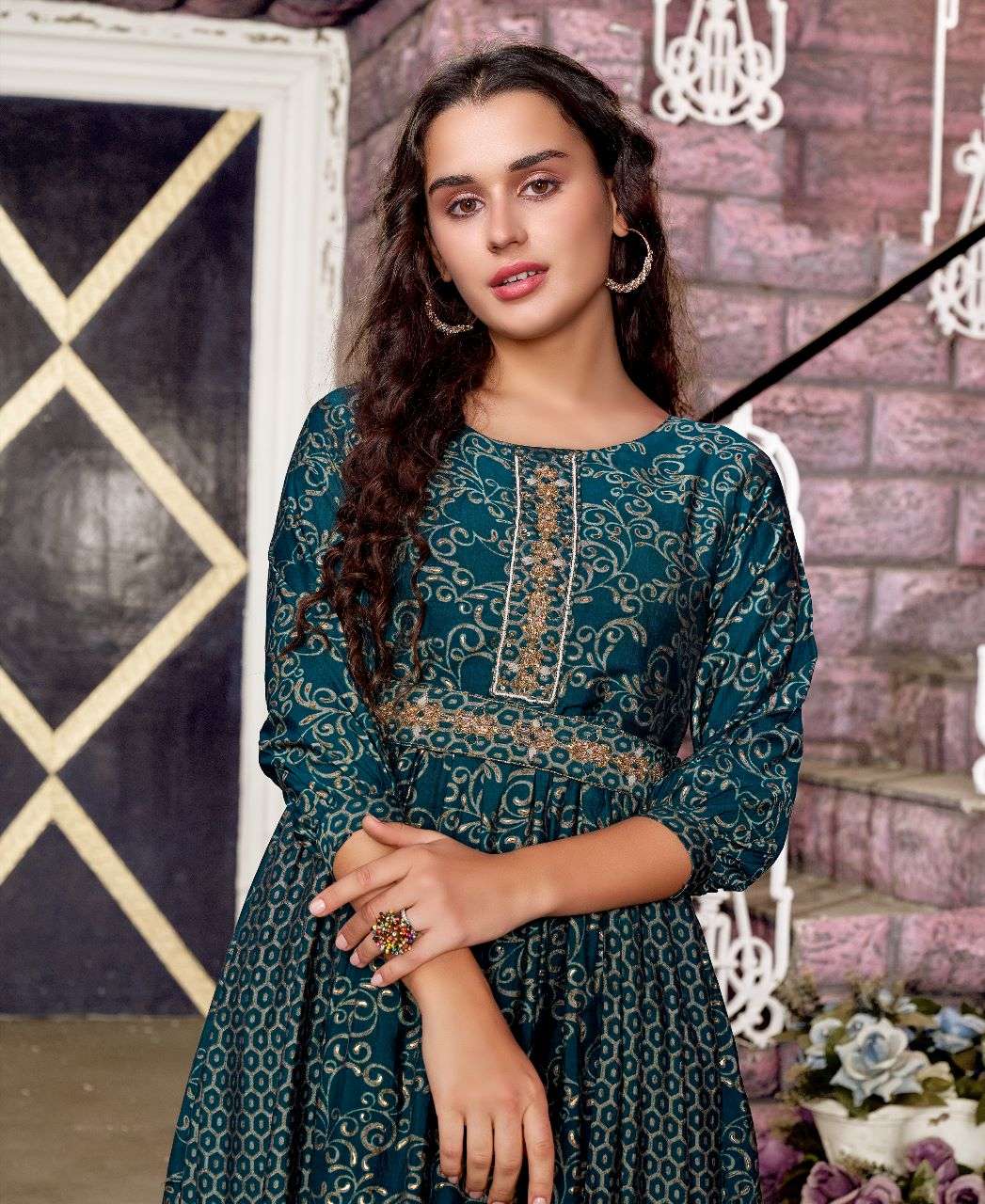 Artriddh Present Heavy Viscose Maslin Gown Collection