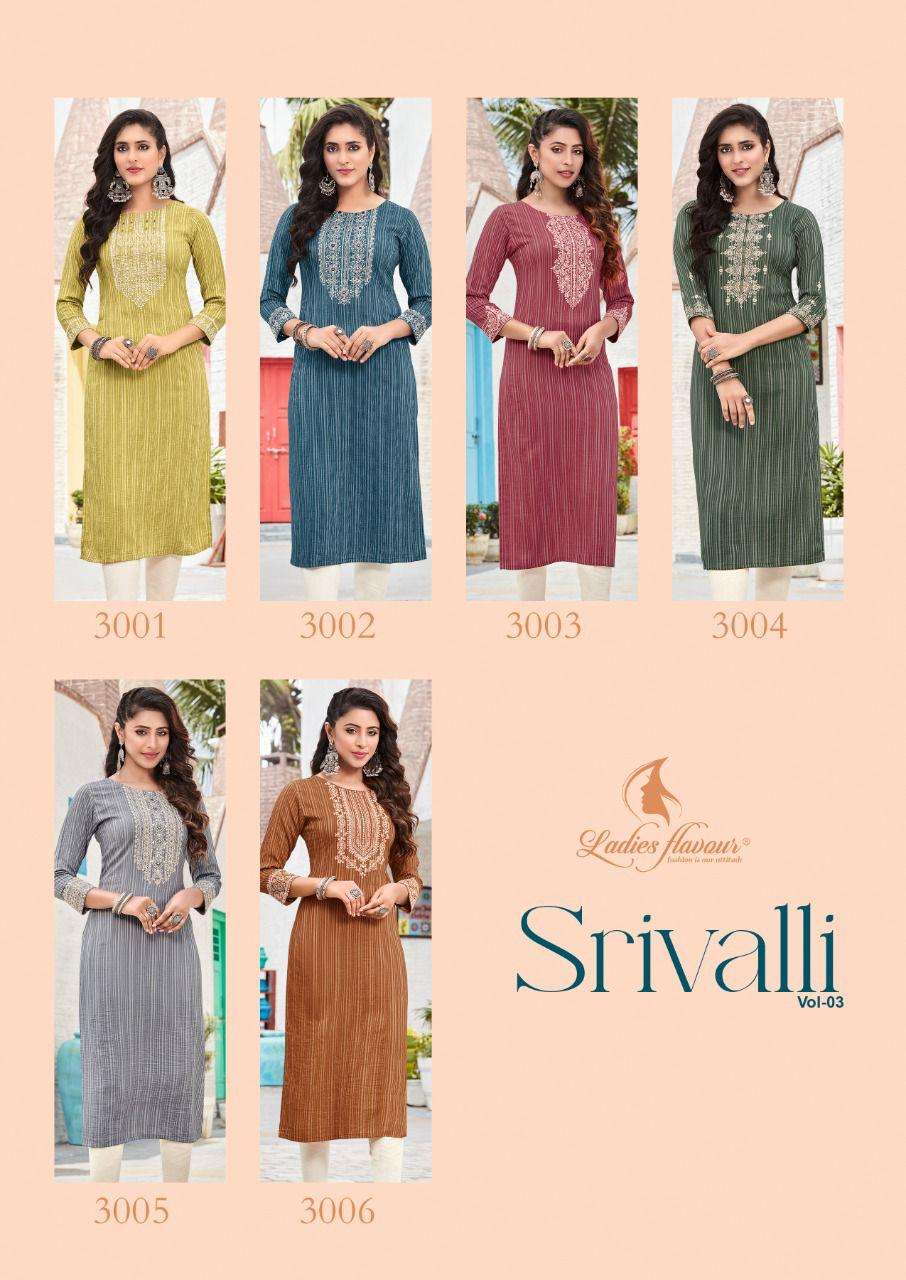 Ladies Flavour Srivalli Vol 3 Launching a New Kurti Collection