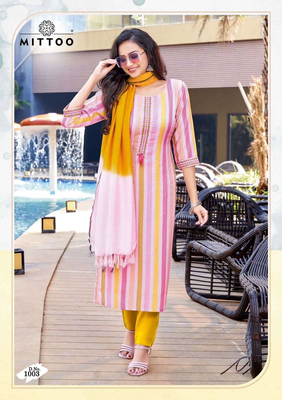 Mittoo Rashi Launches Designer Top Bottom Dupatta Set Collection