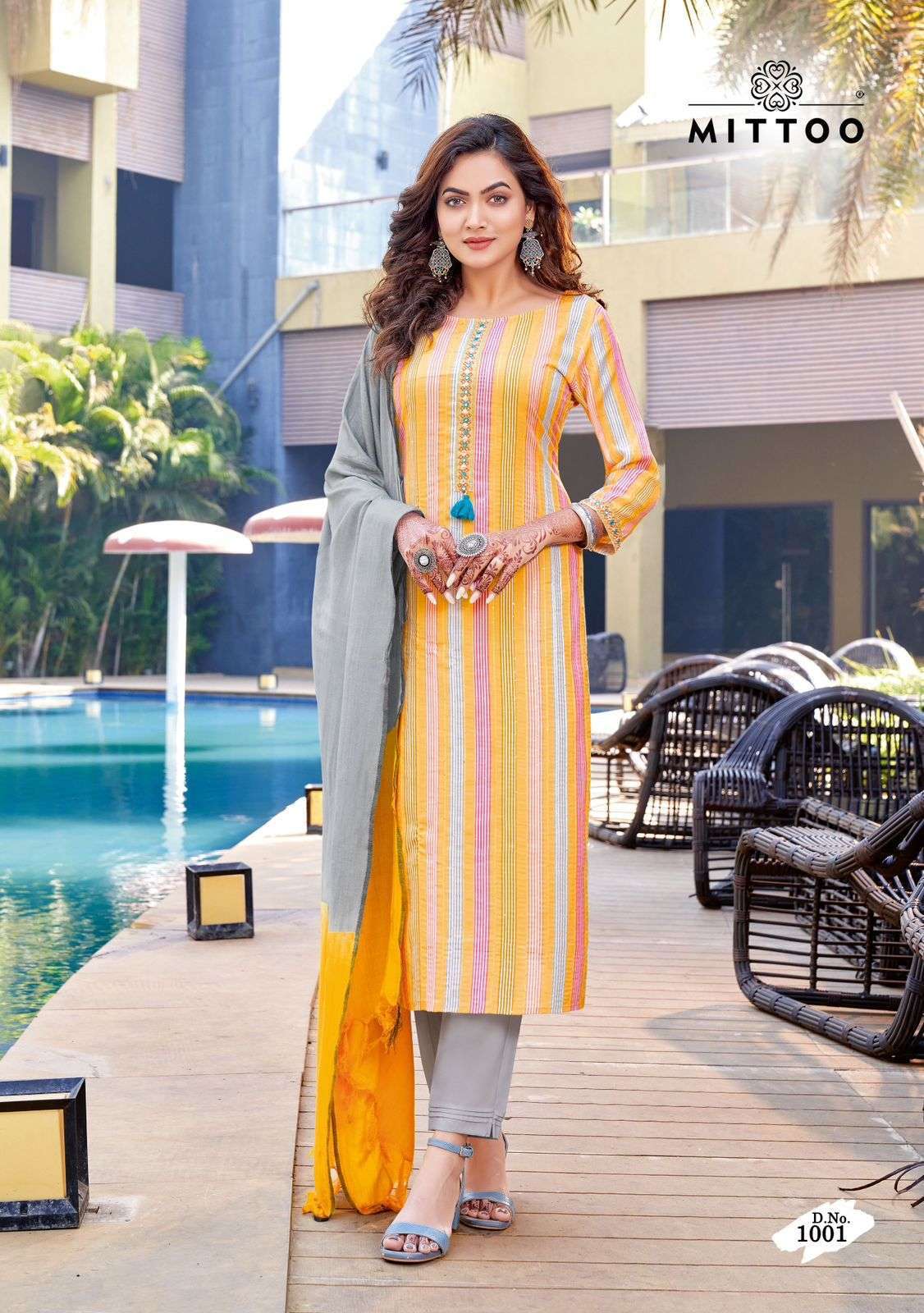 Mittoo Rashi Launches Designer Top Bottom Dupatta Set Collection