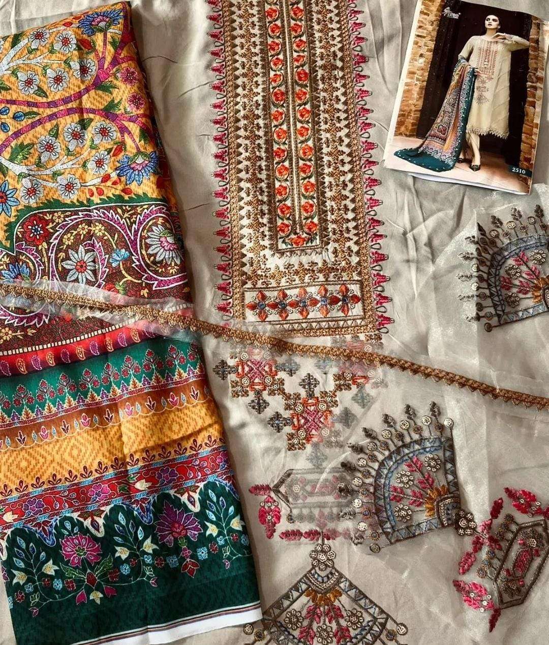 Maria B Exclusive Collection Vol 5 Presents Pakisthani Suit Collection