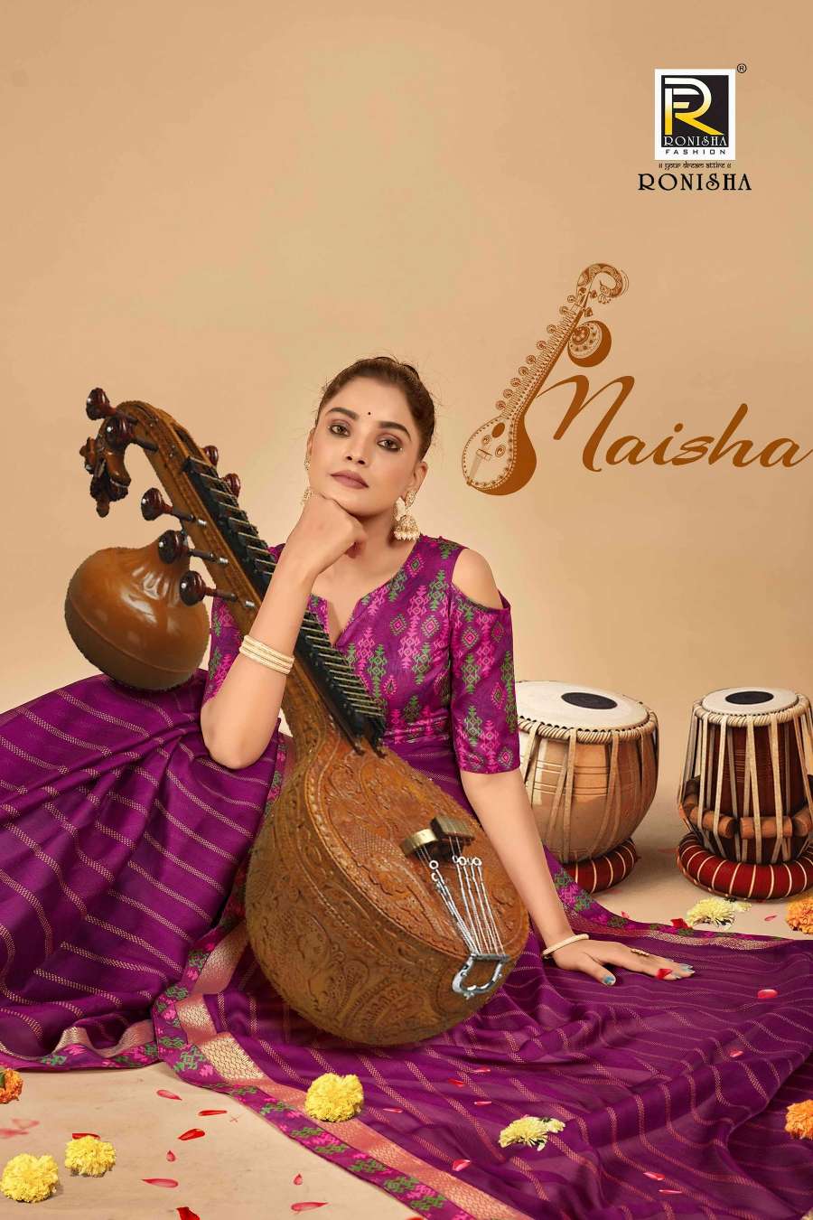 RONISHA NAISHA PRESENTS DESIGNER SAREE COLLECTION