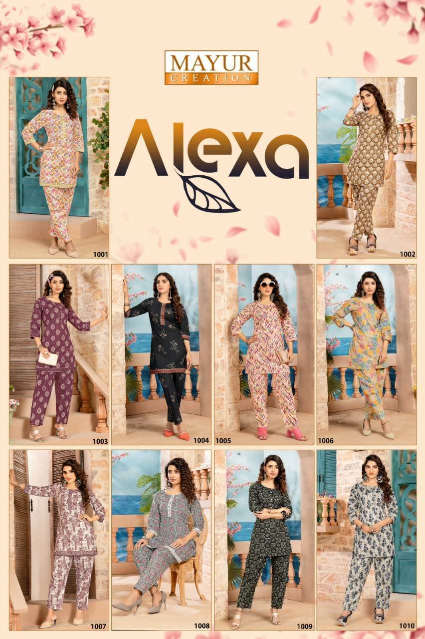 Mayur Alexa Vol-1 – Co-ord Set kurti wholesale collection
