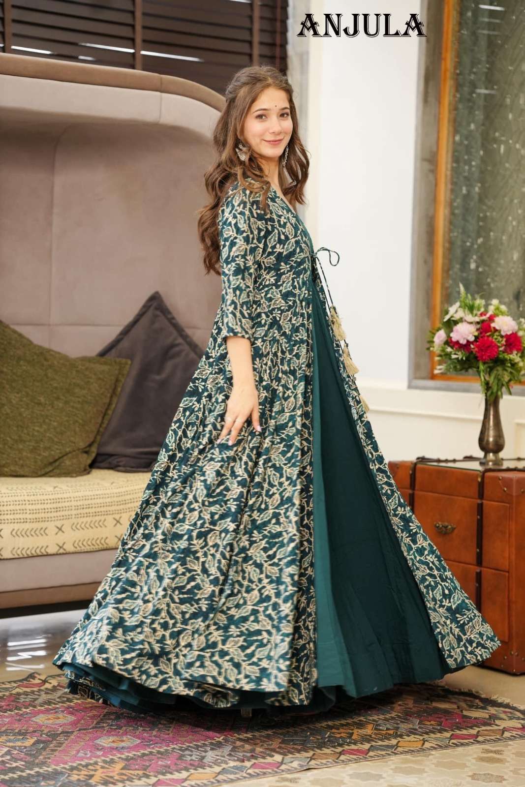 ANJULA VOL-2 D - ANJU52 Kurti Wholesale