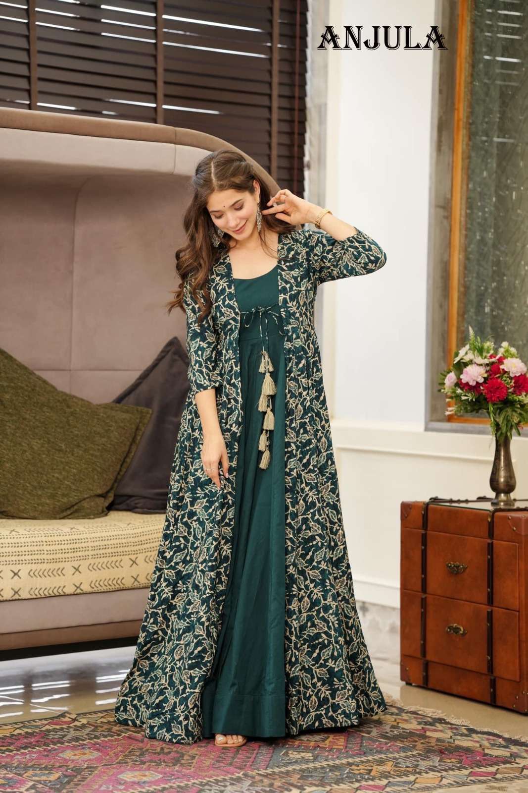 ANJULA VOL-2 D - ANJU52 Kurti Wholesale