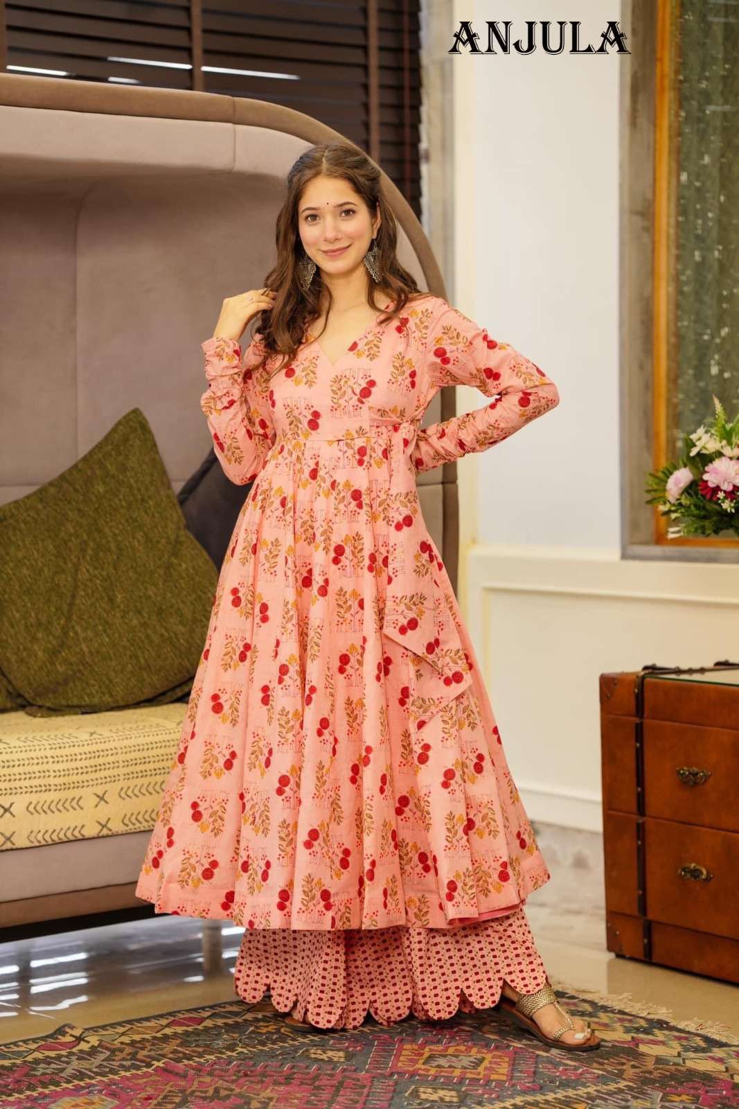 ANJULA VOL-2 D - ANJU54 Kurti Wholesale