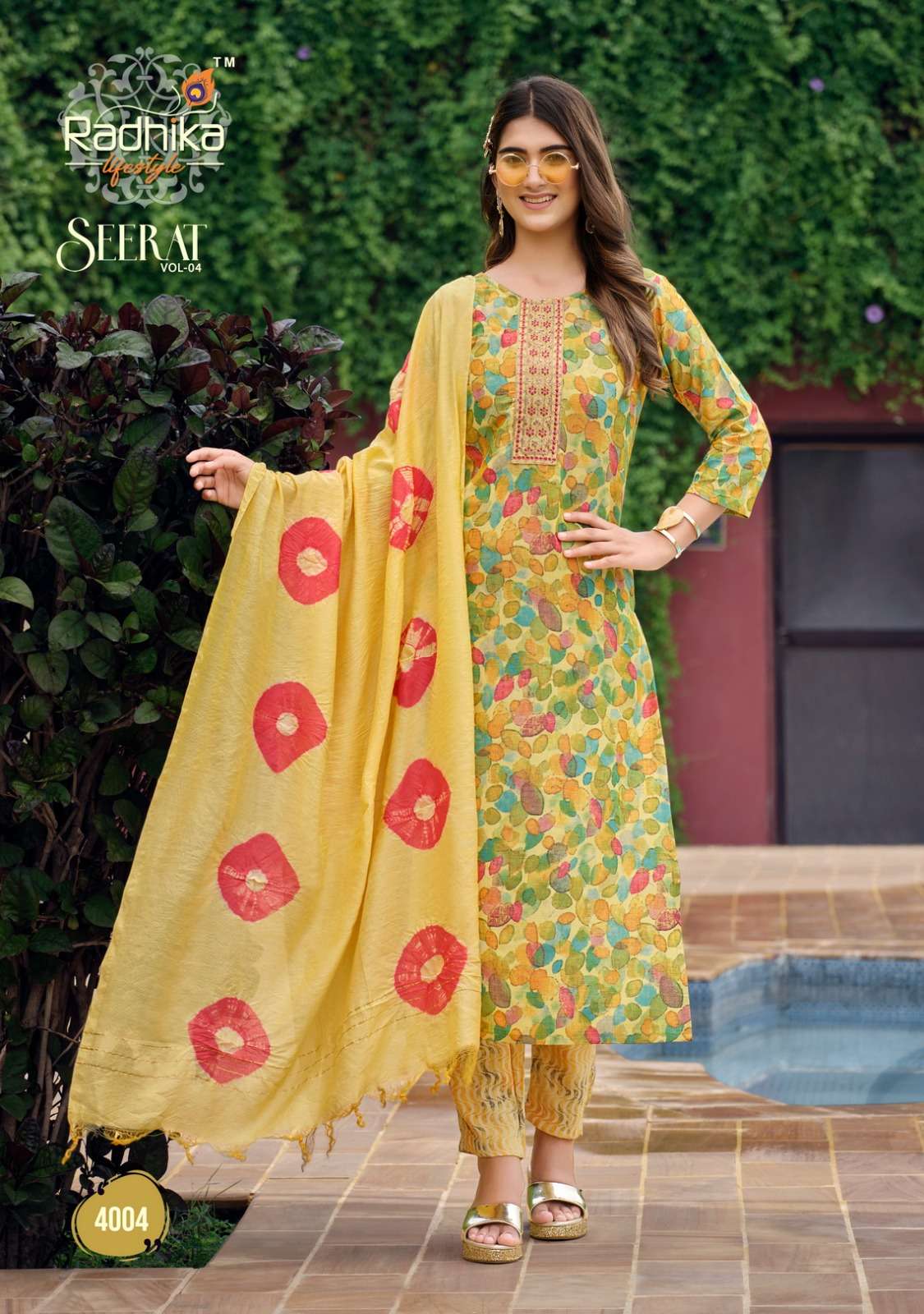 Radhika seerat vol 4 kurti collection wholesale