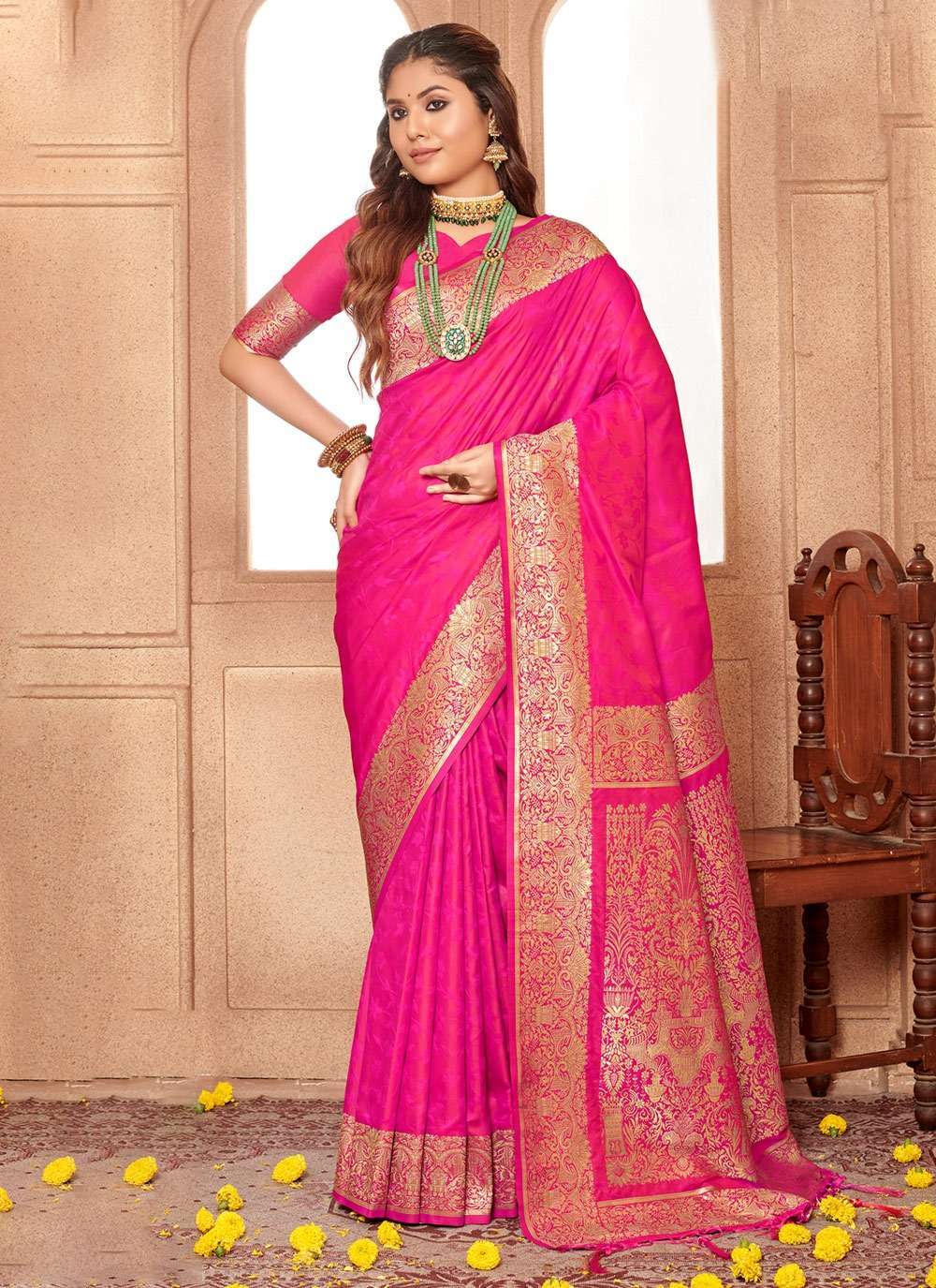 BUNAWAT ZAMDANI Banarasi Silk Saree Wholesale