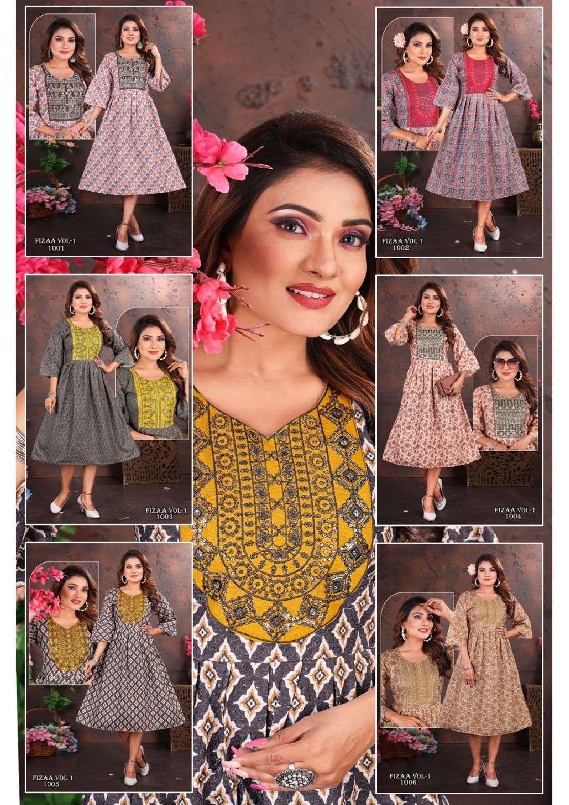 fizaa vol.1 Kurti Wholesale