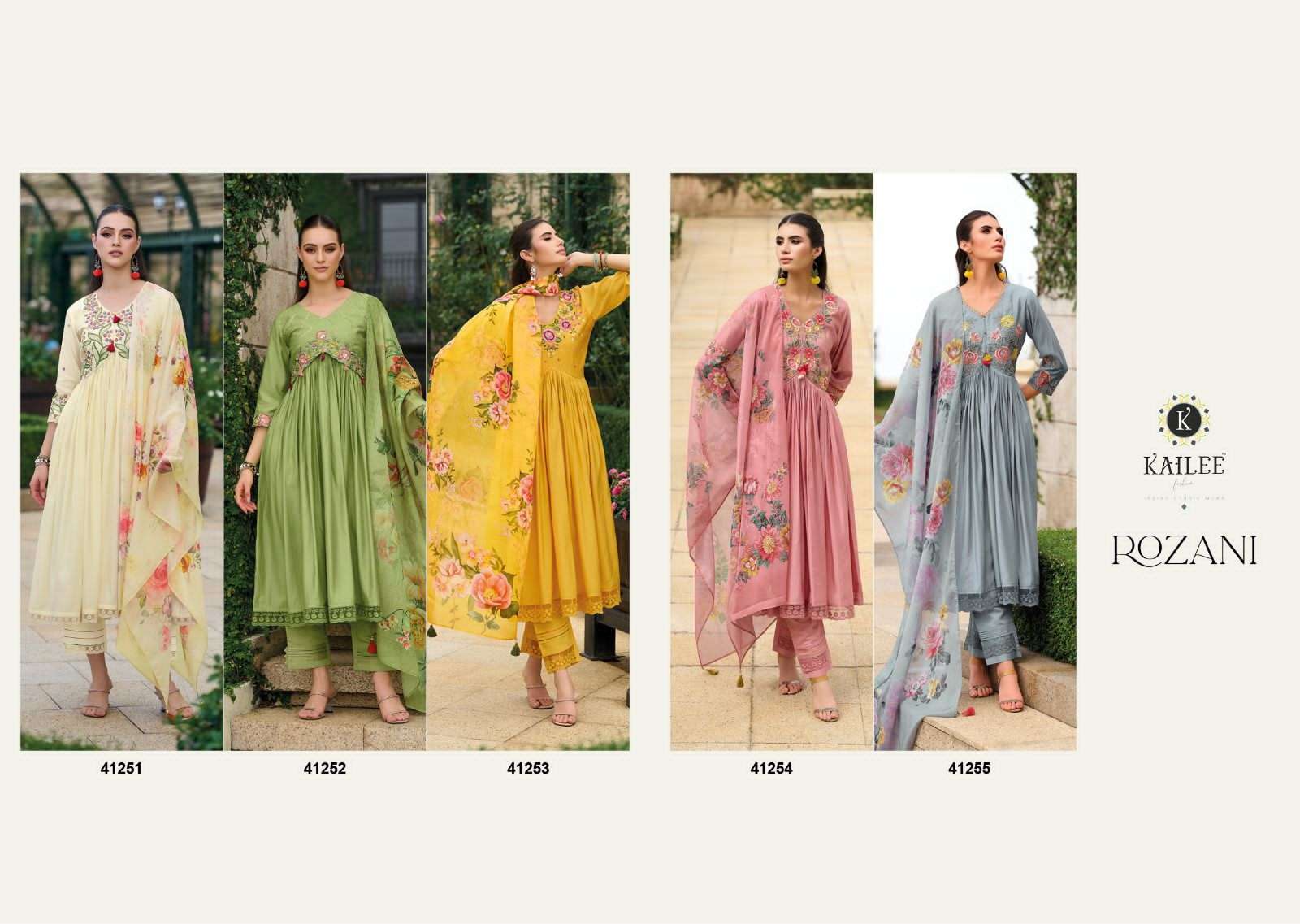 KAILEE FASHION ROZANI ALIA STYLE KURTI WHOLESALE