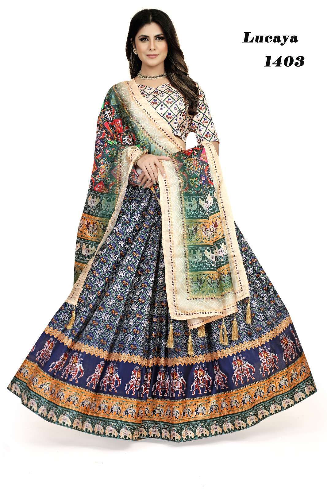 Universal fashion Lucaya Vol 1403 digital printed lehenga Choli Wholesale