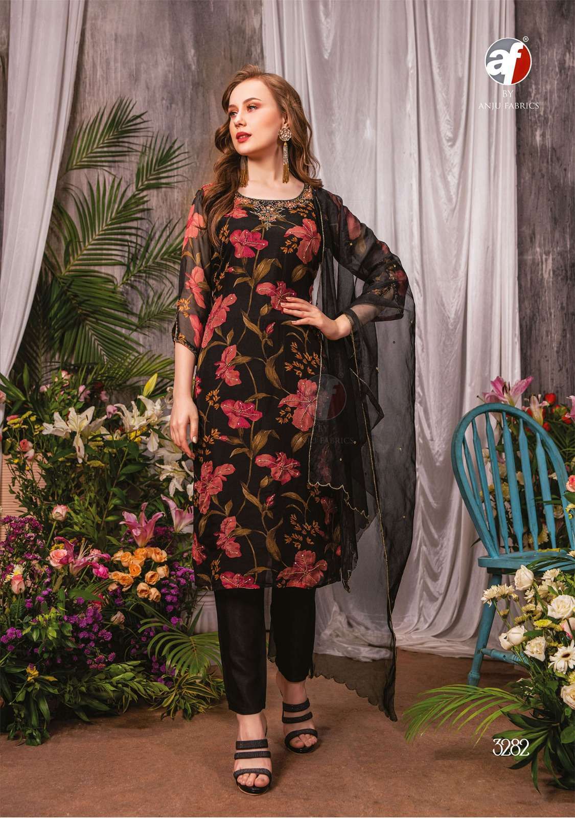 Anju Nazar vol-5 Kurti WHOLESALE INDIA