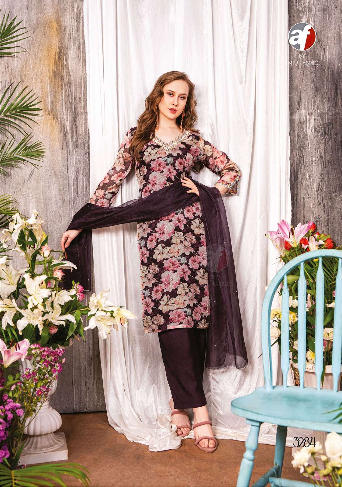 Anju Nazar vol-5 Kurti WHOLESALE INDIA