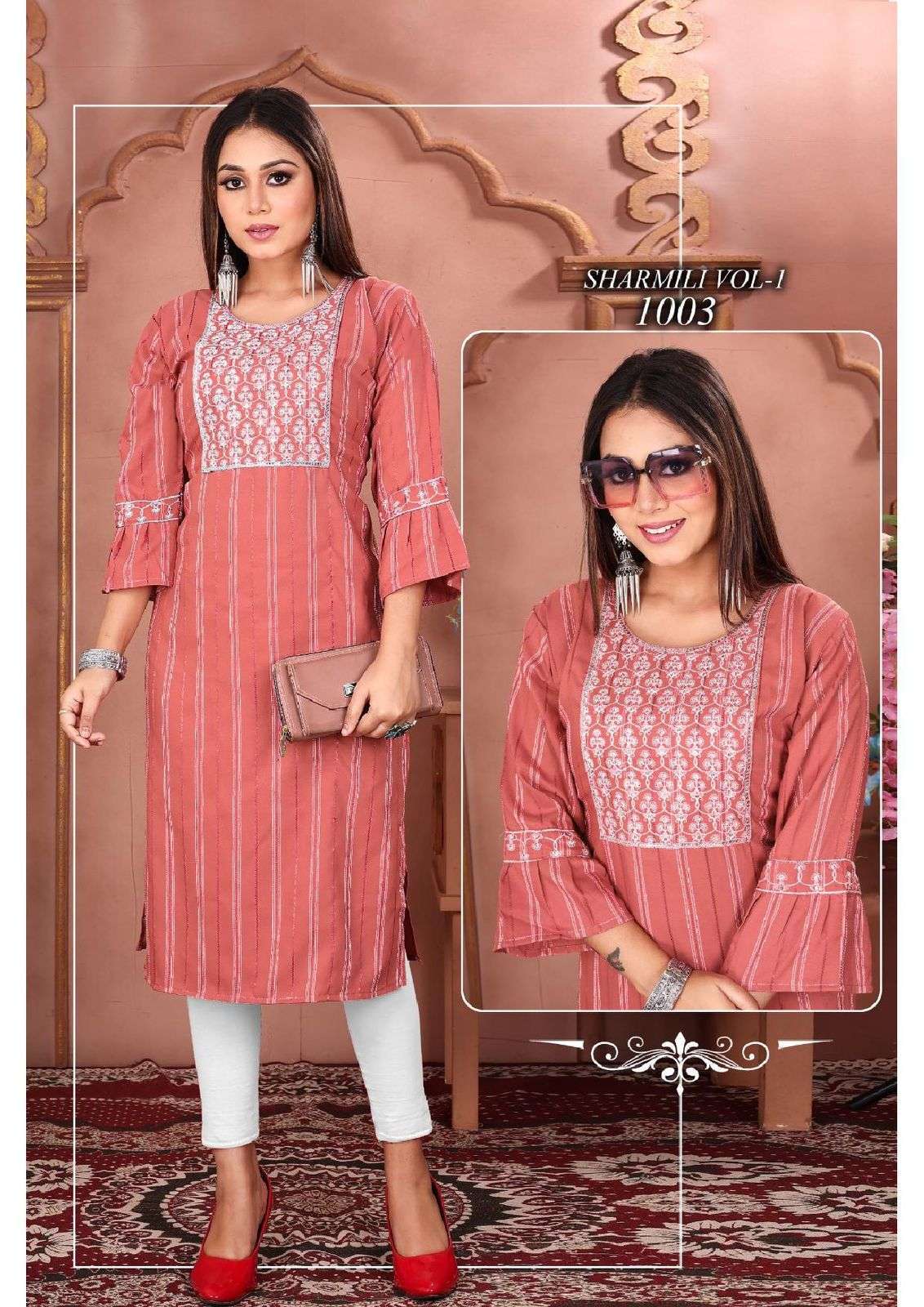 JLF SHARMILI VOL.1 Designer Kurti Wholesale