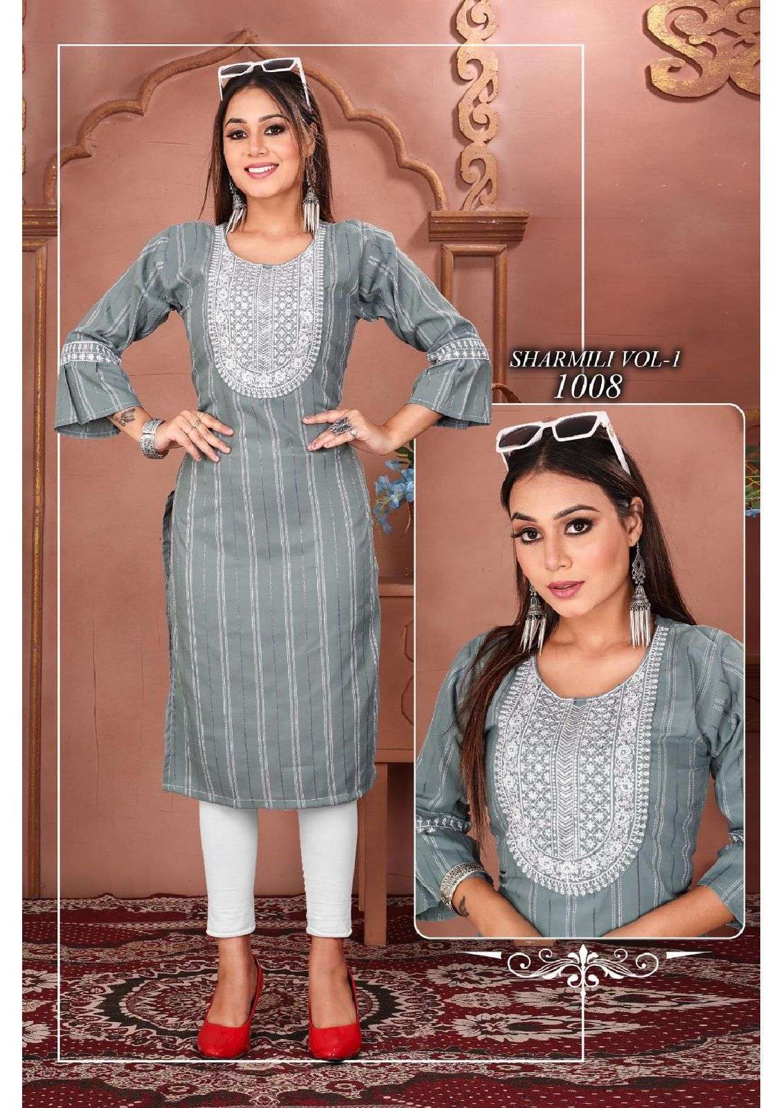JLF SHARMILI VOL.1 Designer Kurti Wholesale