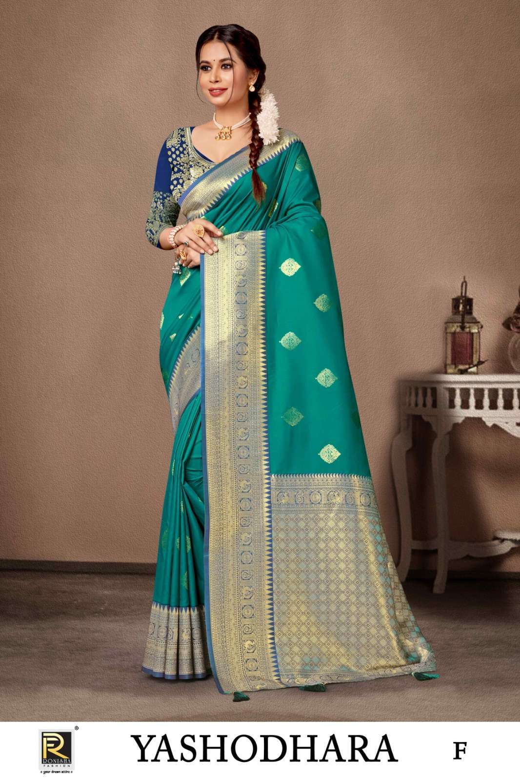 Ronisha Yachana Banarasi Silk Saree Wholesale