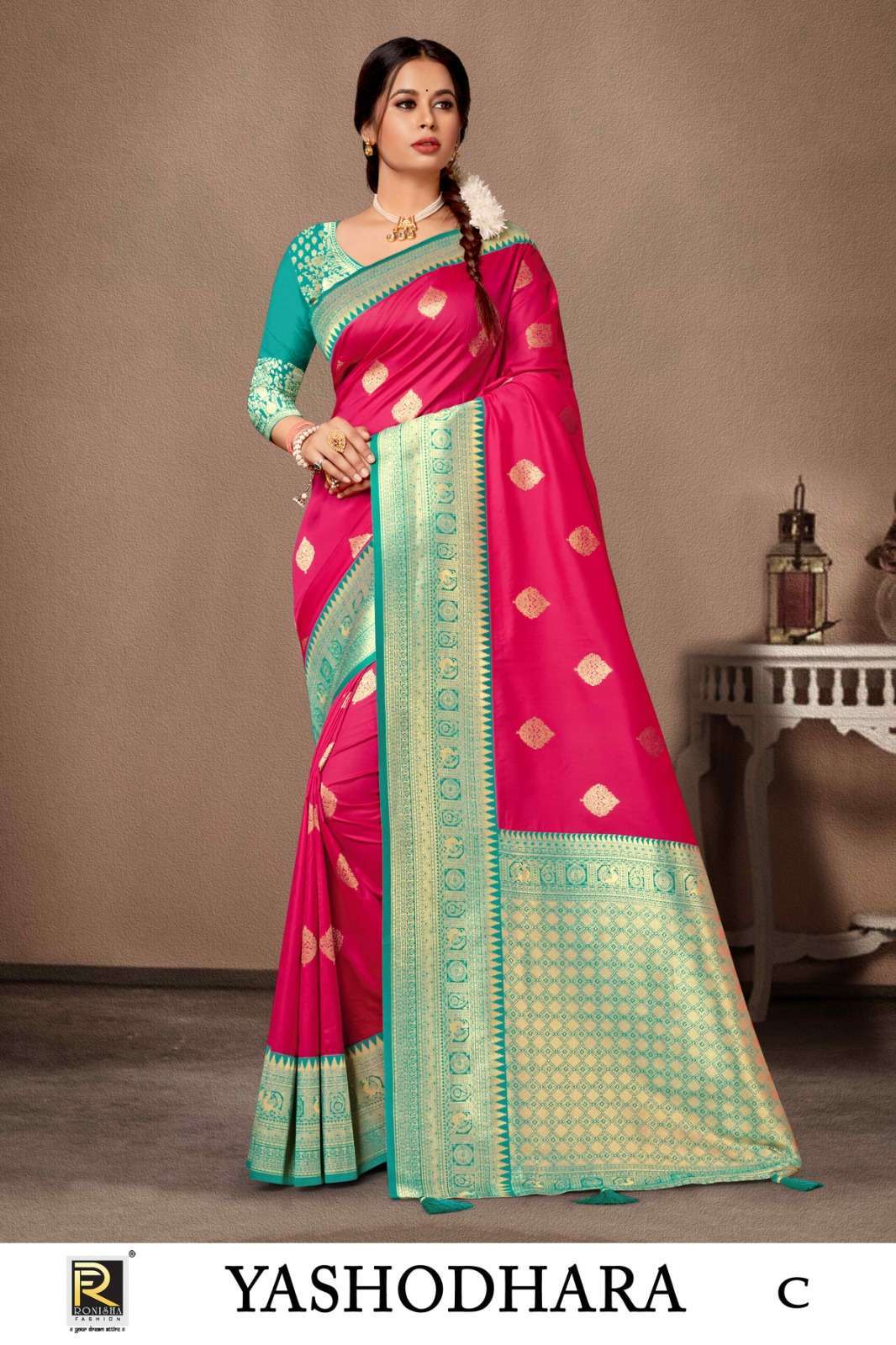 Ronisha Yachana Banarasi Silk Saree Wholesale