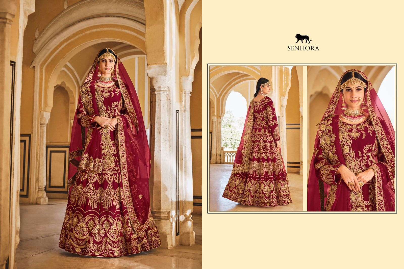 VEDANSHI 3011 WEDDING CULTURE LEHENGA WHOLESALE