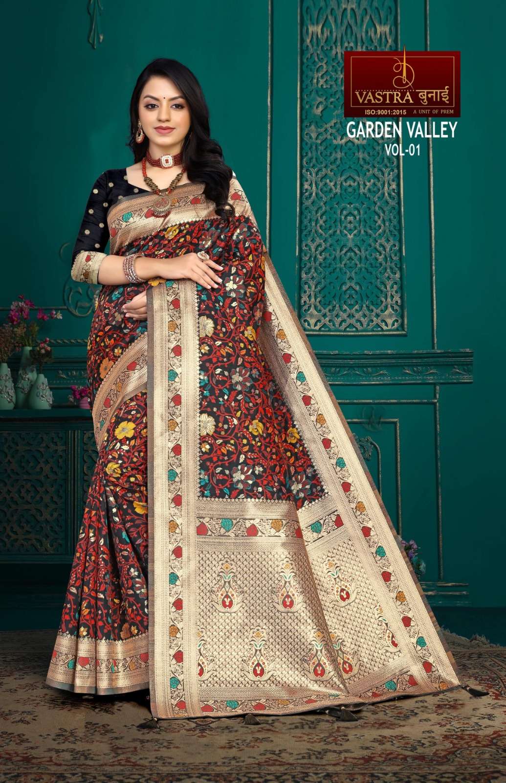 vastra bunai GARDEN VALLEY Saree Manufacturing Process