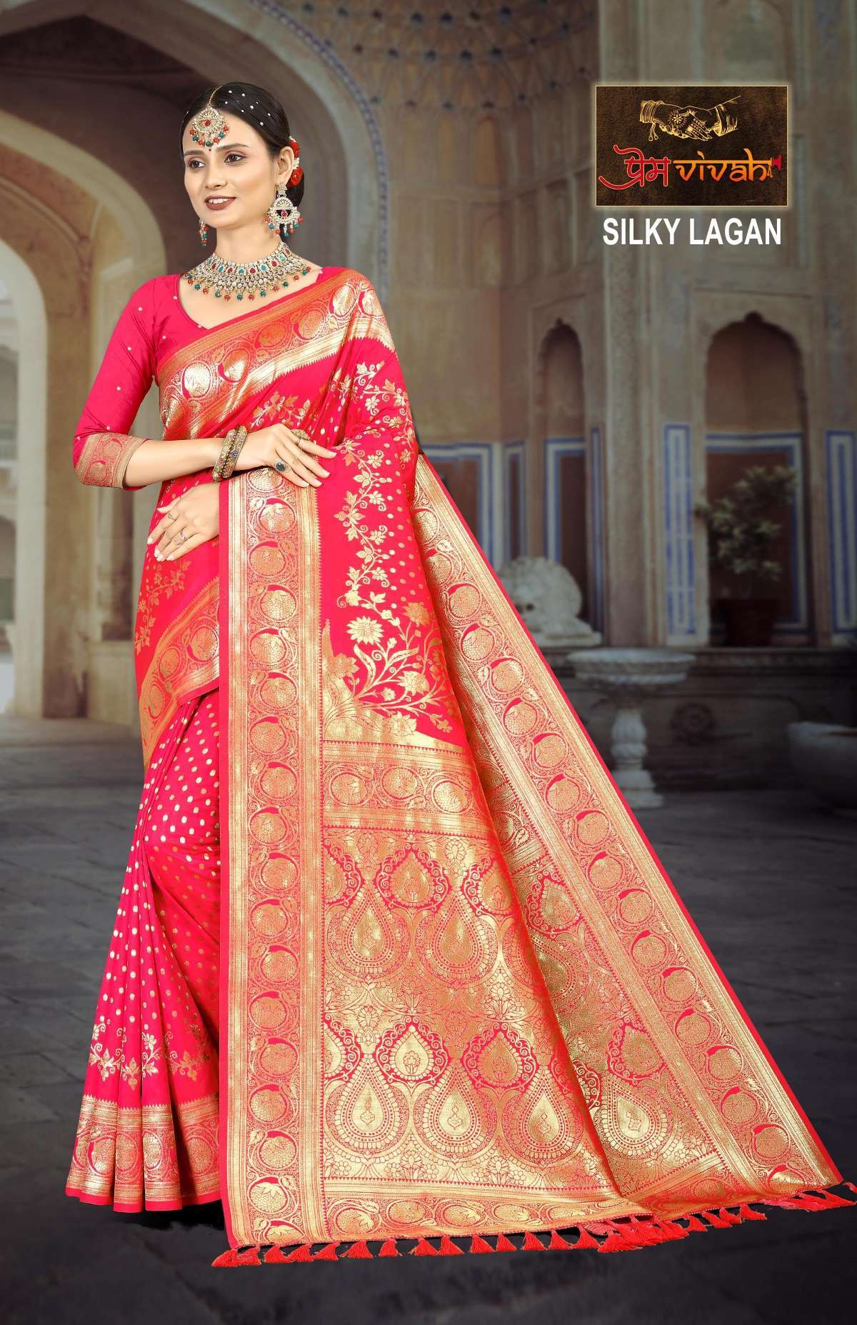 Silky fancy saree store