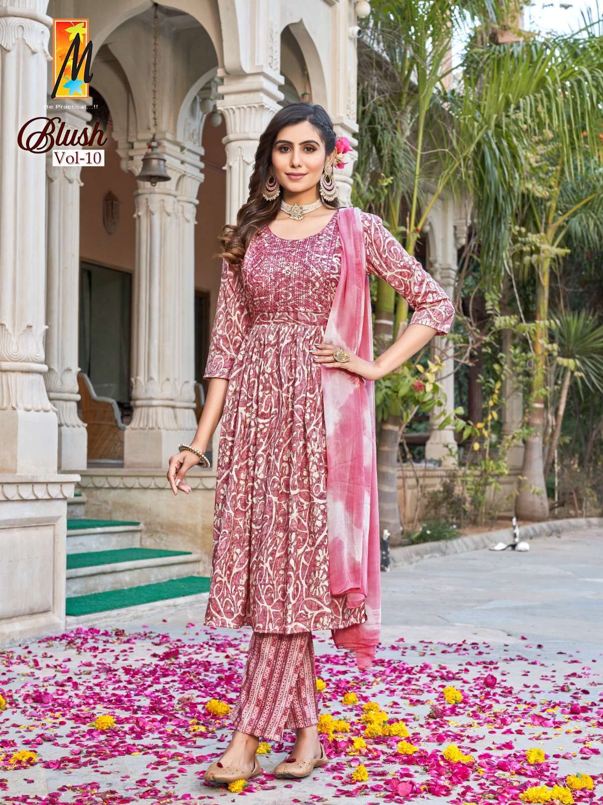 Master Blush Vol-10 Surat kurtis wholesale market