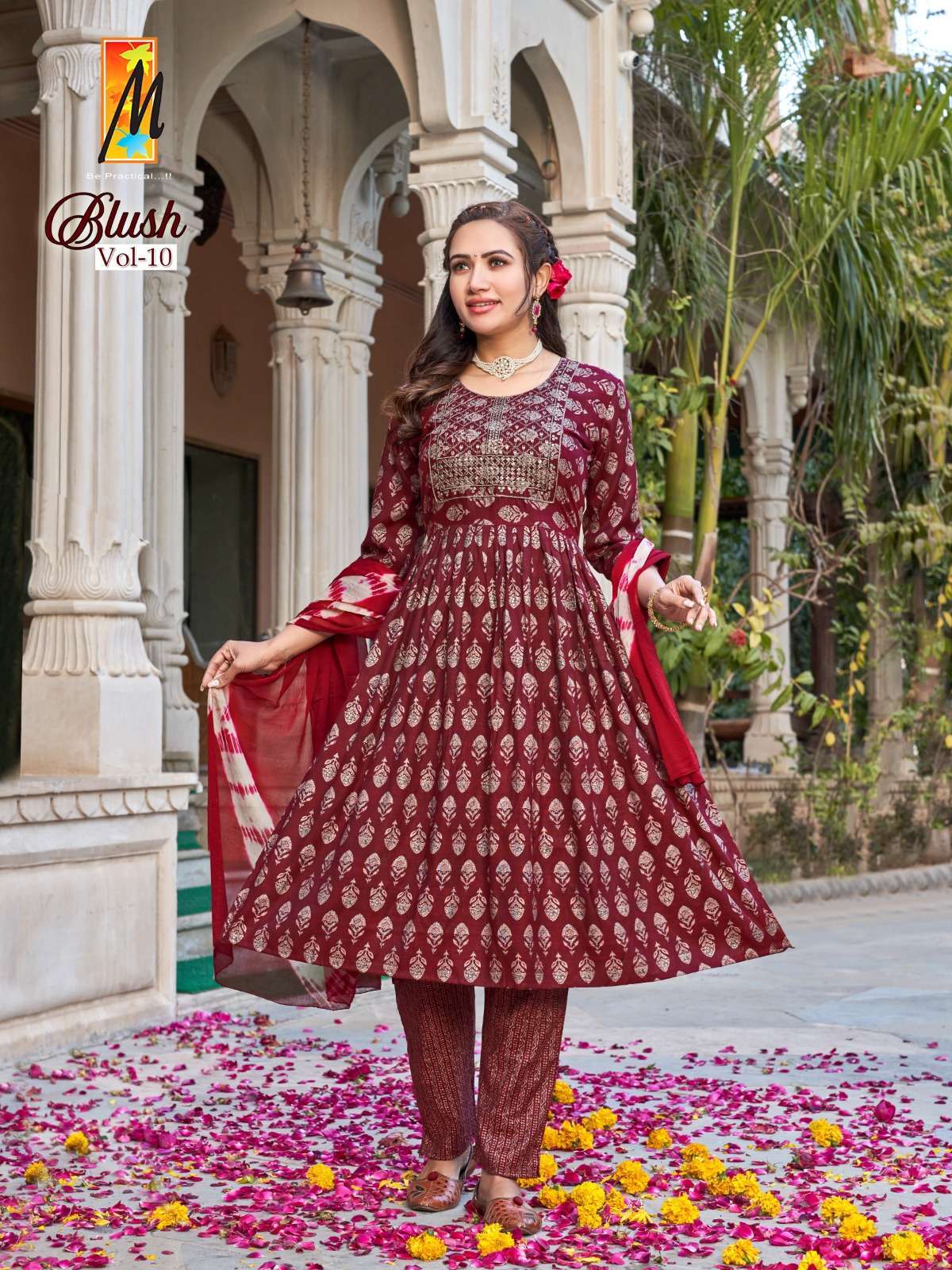 Master Blush Vol-10 Surat kurtis wholesale market