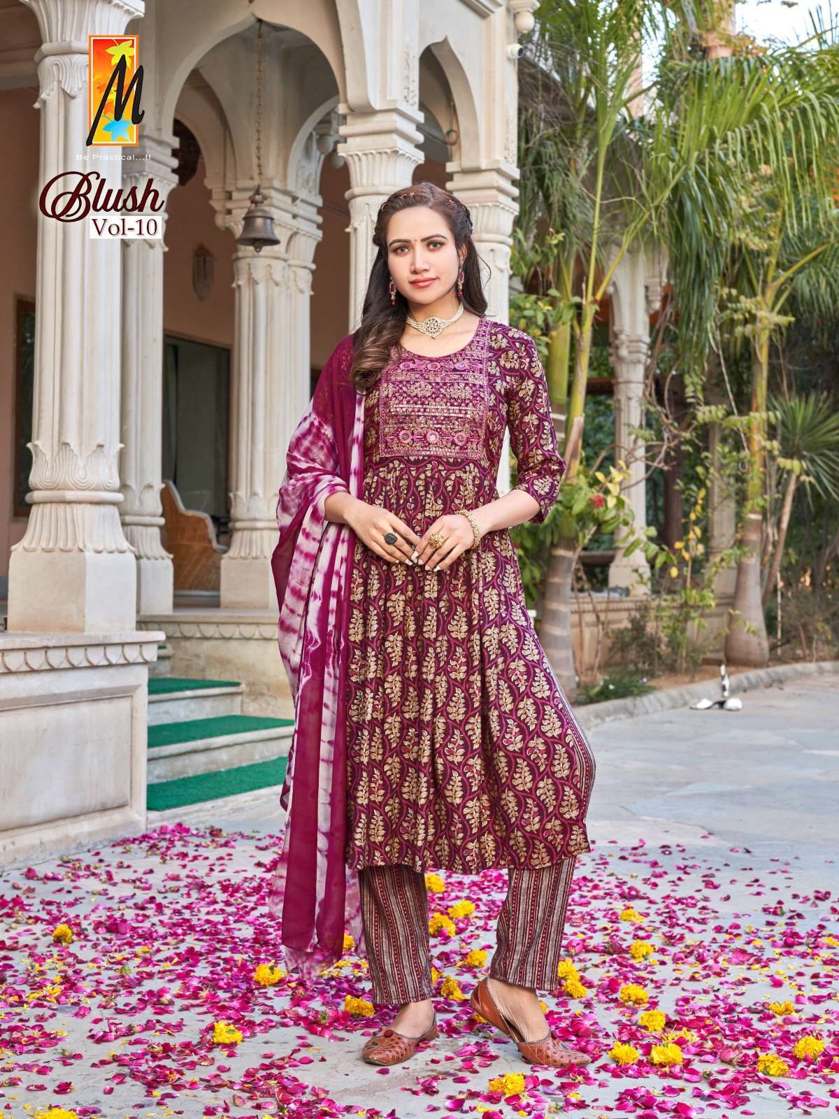 Master Blush Vol-10 Surat kurtis wholesale market