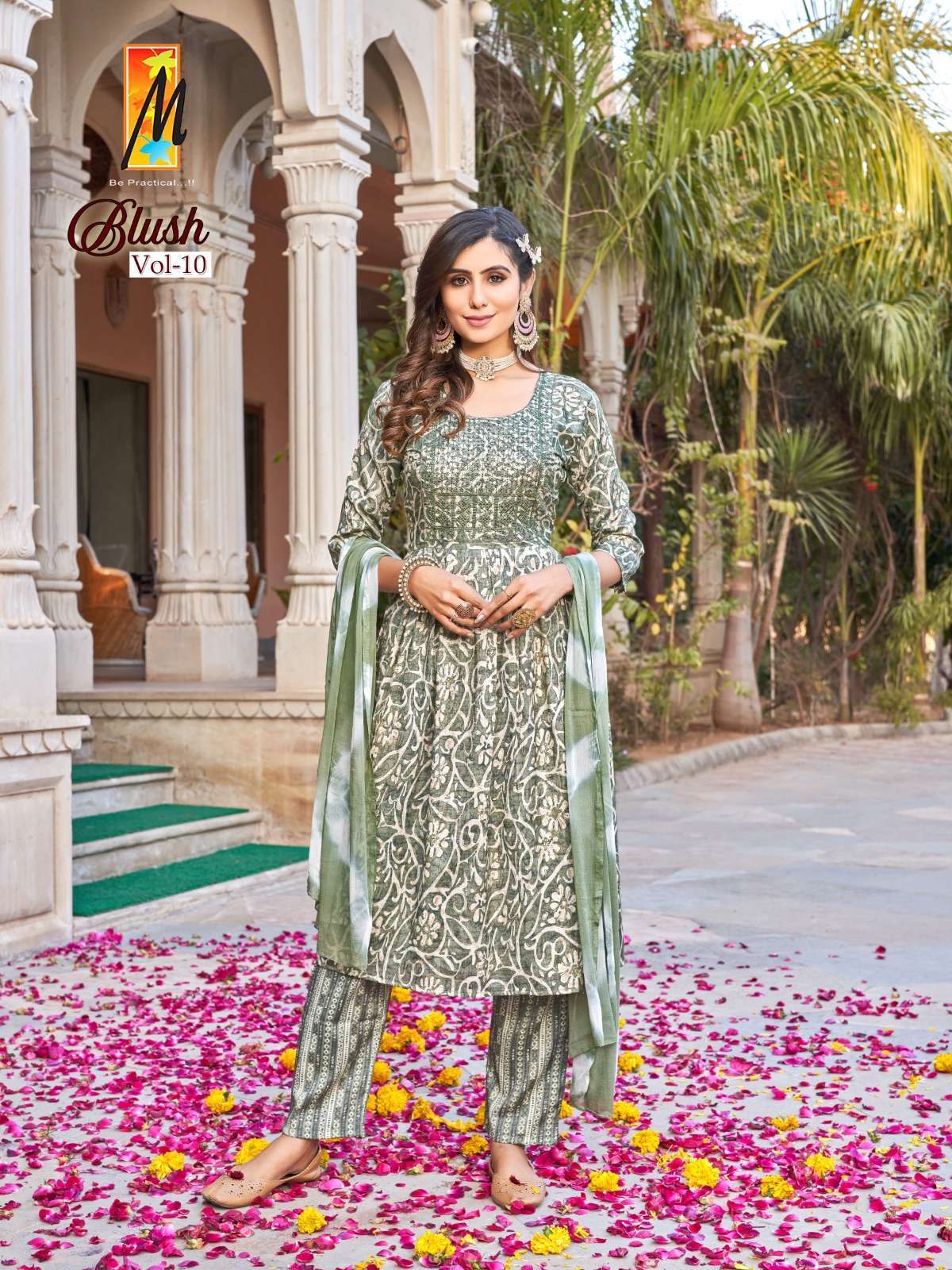Master Blush Vol-10 Surat kurtis wholesale market