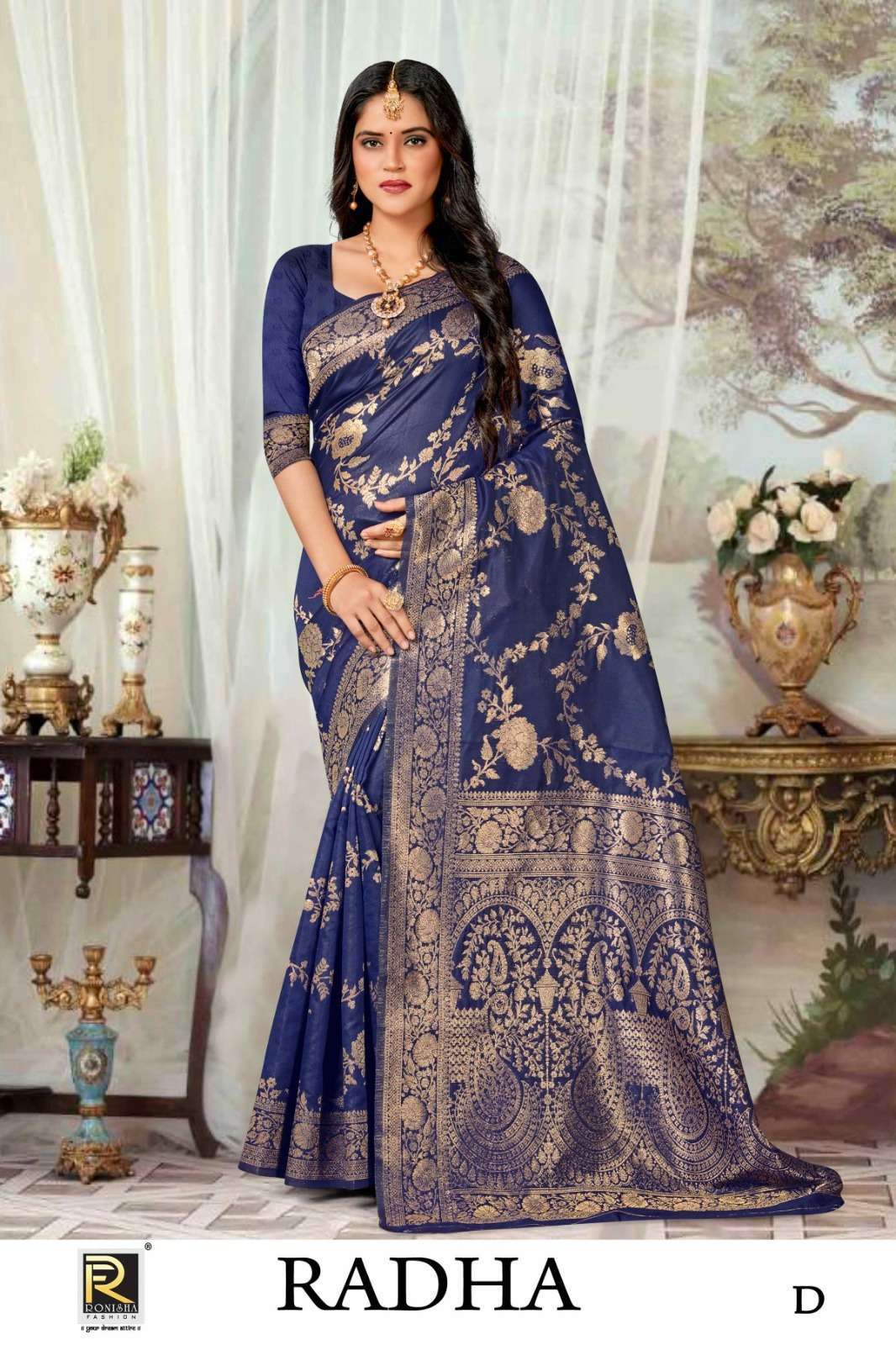 Ronisha Radha banarasi Silk Saree factory in India