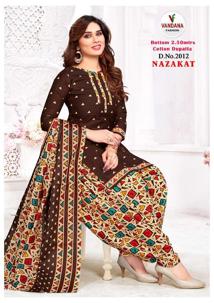 Vandana Nazakat Vol -2 -Dress Material Surat dress material market