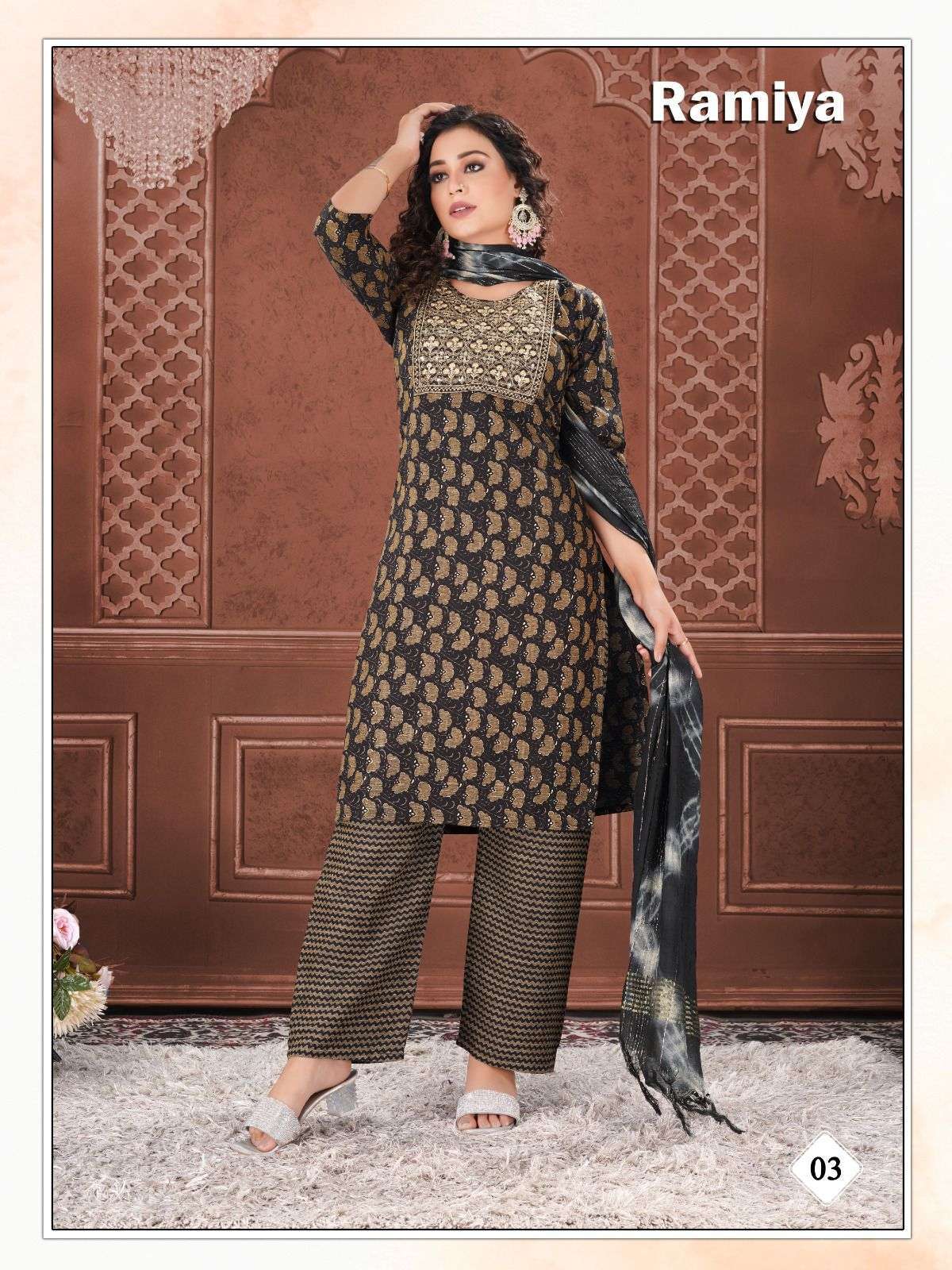 GOLDEN RAMIYA vol -1 Kurtis wholesale in Surat