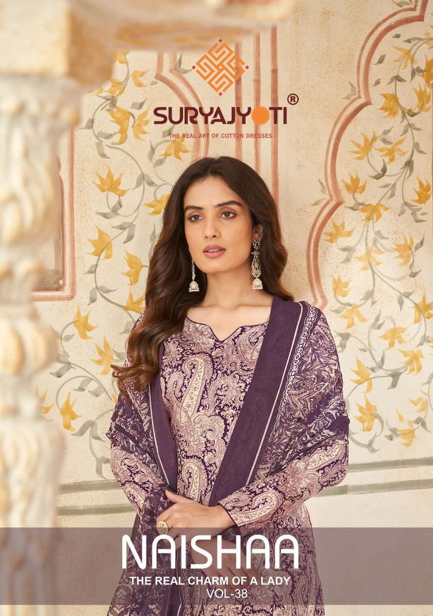 Suryajyoti Naishaa Vol-38 Dress material online