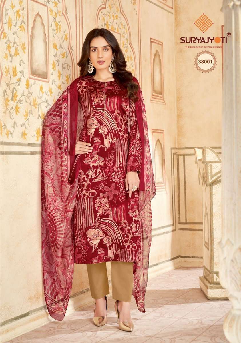 Suryajyoti Naishaa Vol-38 Dress material online