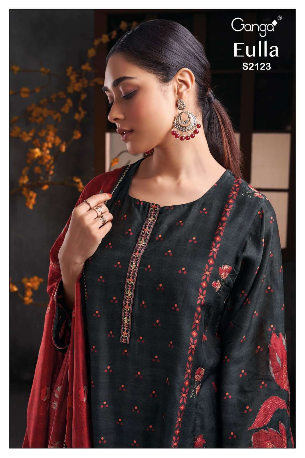 Ganga EULLA Salwar kameez manufacturers in Ahmedabad