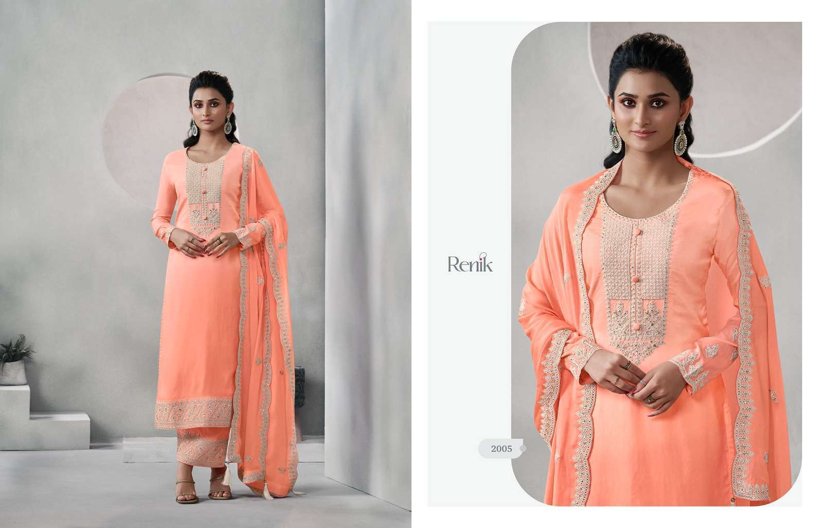 Renik Fashions LLP Ahaana Pakistani Salwar Kameez for girls