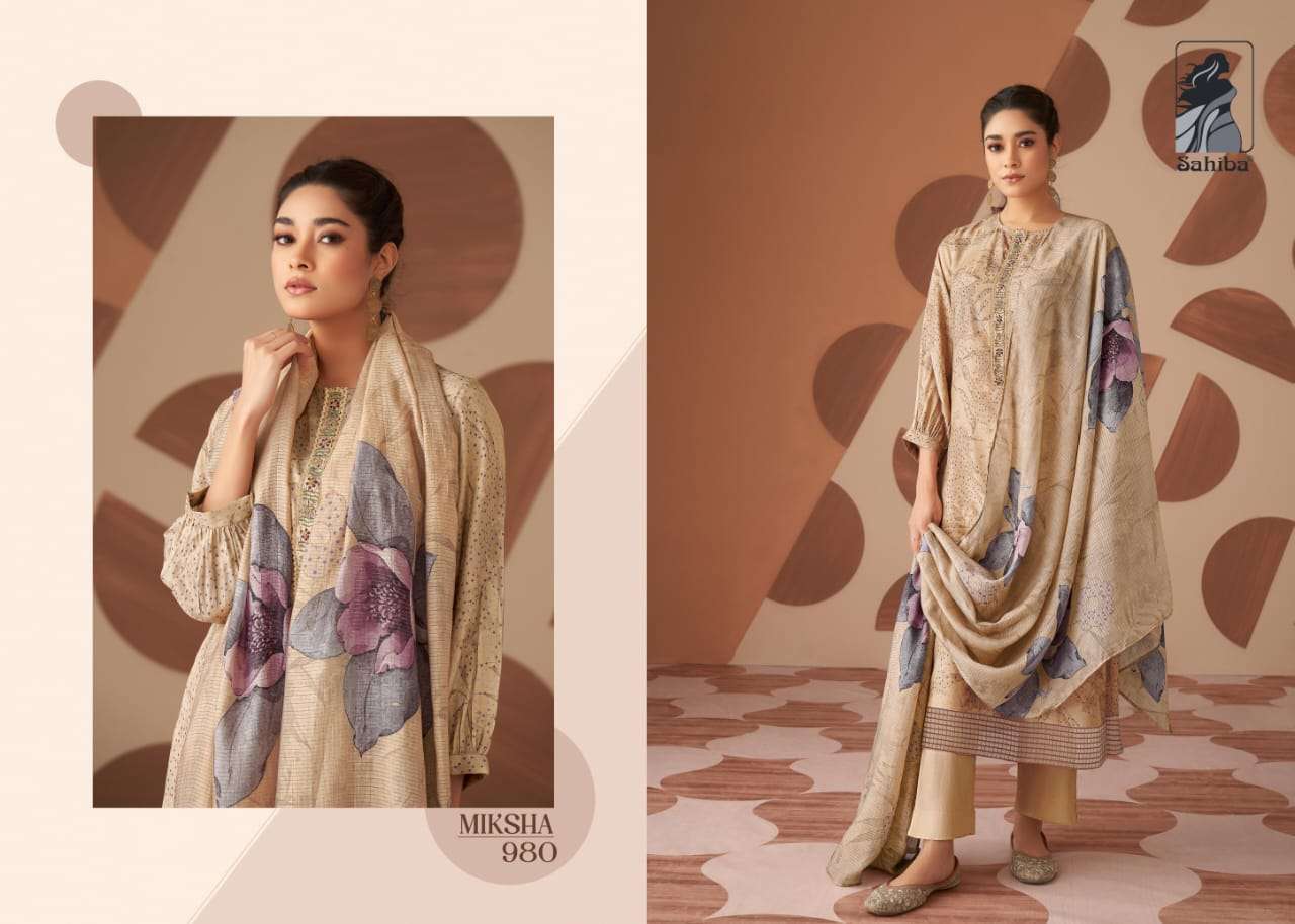 Sahiba MIKSHA Surat dress material suppliers