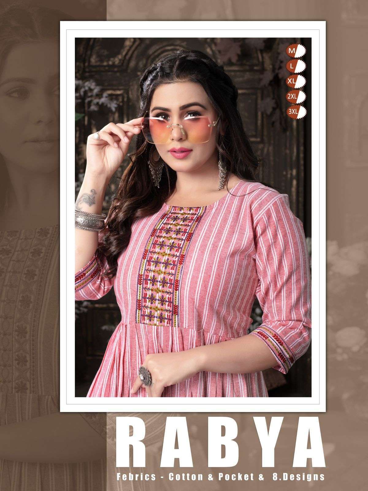 BEAUTY QUEEN RABYA Wholesale Kurti shopping
