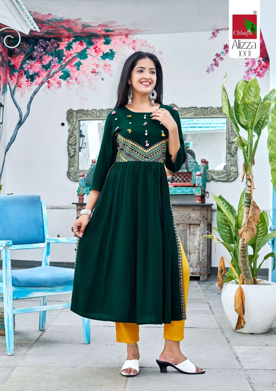 CHHAYA ALIZZA Kurti materials suppliers