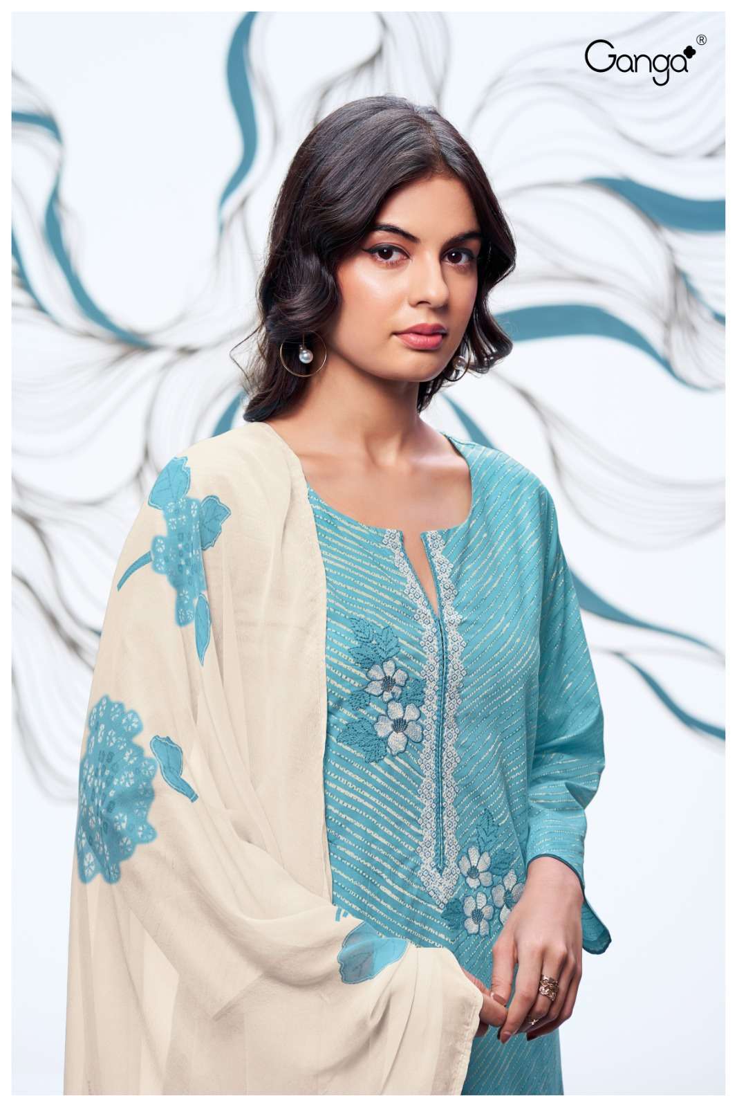 Ganga MALEAH 2383 Dress materials online
