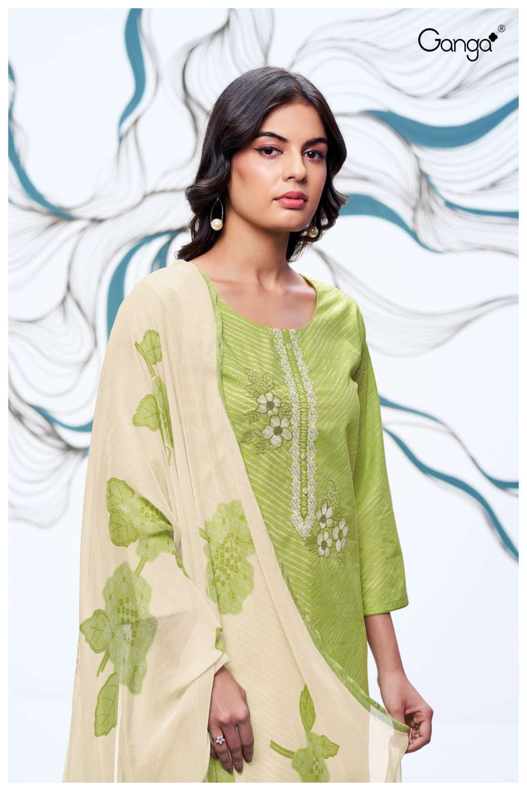 Ganga MALEAH 2383 Dress materials online