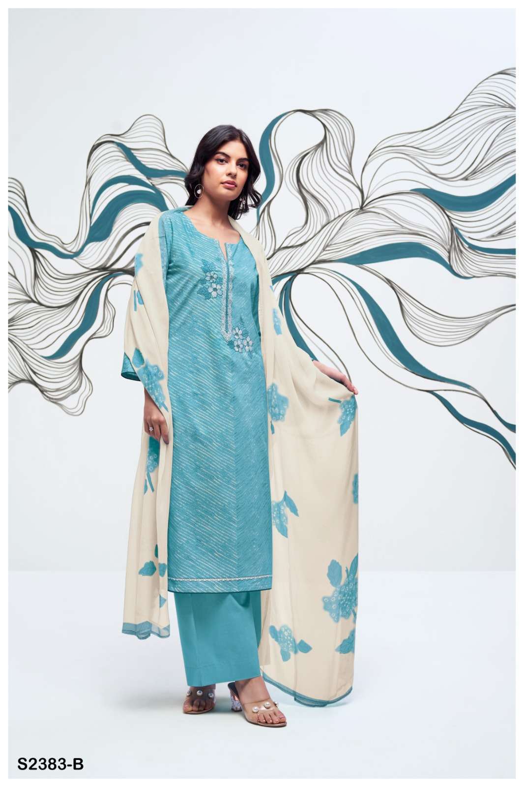 Ganga MALEAH 2383 Dress materials online