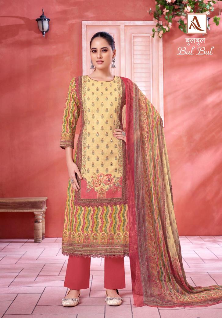 Alok Bul Bul Surat dress materials wholesale market